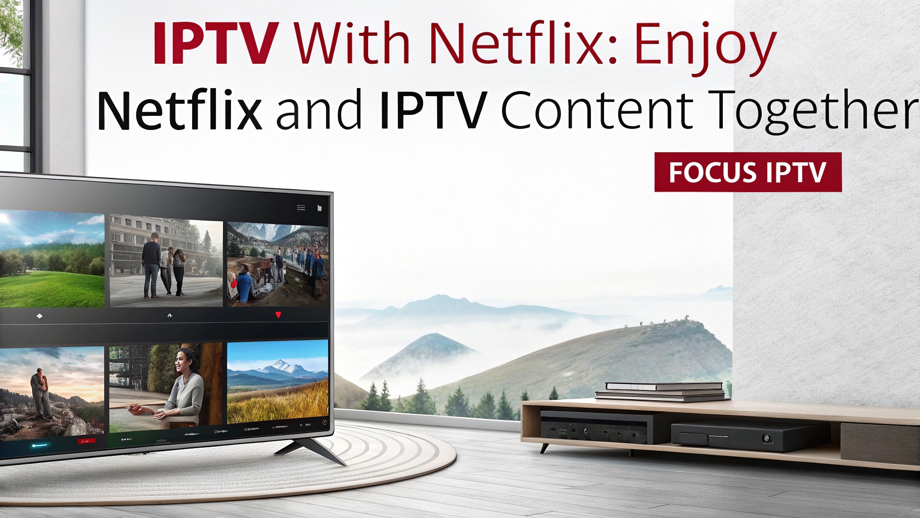 IPTV with Netflix: Stream Netflix and IPTV Simultaneously 2025
